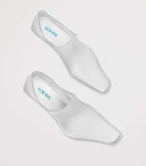 Loewe Emily Aqua Ankle Boots 45 - Clear