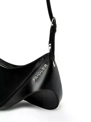 MUGLER Smooth Spiral Tote Bag