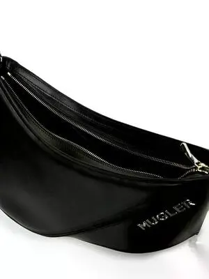 MUGLER Smooth Spiral Tote Bag