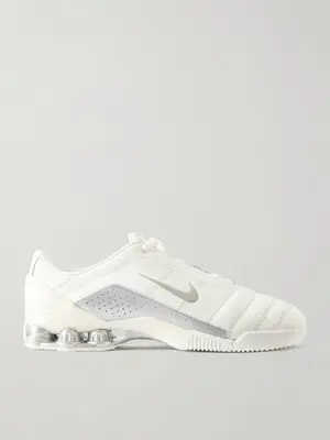 Nike Nike T90 Shox Magia QS Leather Sneakers Silver
