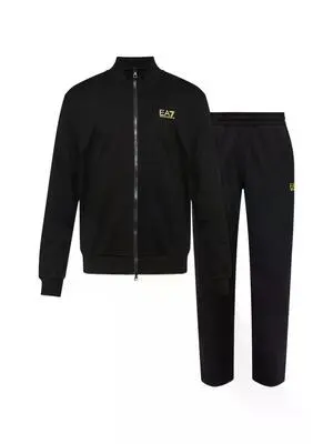 EA7 Logo Trousers - Black