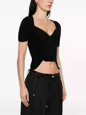 Cult Gaia Eliza Puff-sleeve Top
