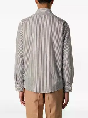 Brooks Brothers Long-sleeve Striped Shirt - Green