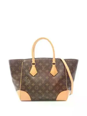 LOUIS VUITTON Monogram Phenix Mm Satchel - Brown