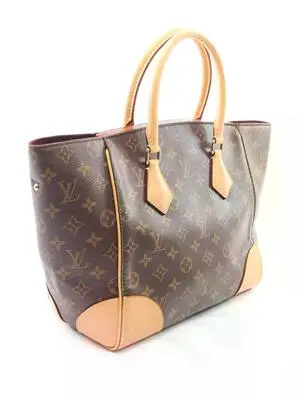 LOUIS VUITTON Monogram Phenix Mm Satchel - Brown
