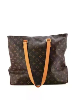 LOUIS VUITTON Monogram Canvas Cabas Mezzo Tote Bag