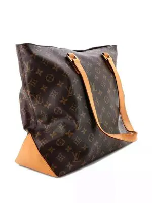 LOUIS VUITTON Monogram Canvas Cabas Mezzo Tote Bag