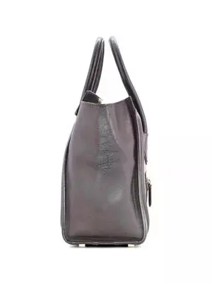 Celine Luggage Bag Smooth Leather Micro Tote Bag