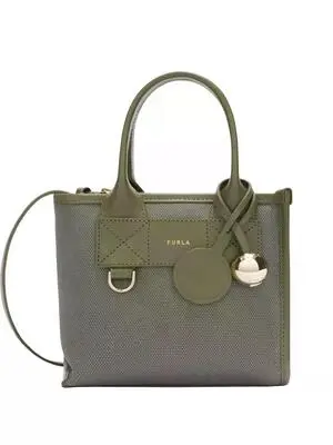 Furla Mini Divide It Tote Bag - Green