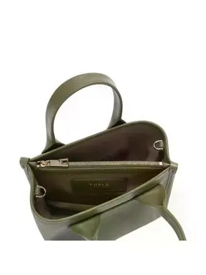 Furla Mini Divide It Tote Bag - Green