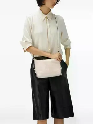 Furla Tonie Sequin Shoulder Bag - Neutrals