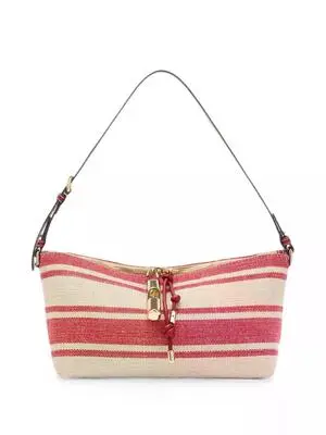 Furla Debby Striped Shoulder Bag - Red