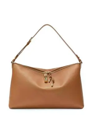 Furla Debby Charm Zip Shoulder Bag - Brown