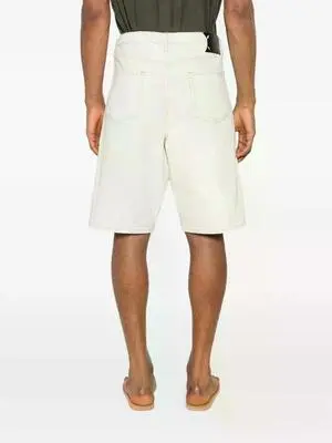 DAILY PAPER Patterned Relaxed Fit Shorts - White