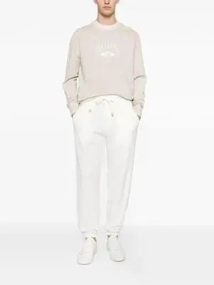Eleventy Drawstring Panelled Sweatpants