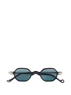 EYEPETIZER Tone Oval Frame Sunglasses - Brown