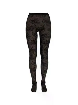 Balenciaga Floral-lace Tights