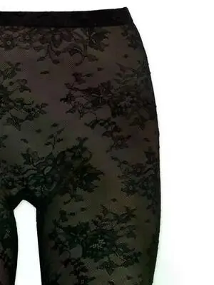 Balenciaga Floral-lace Tights