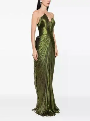 IRIS SERBAN Leave" Maxi Dress
