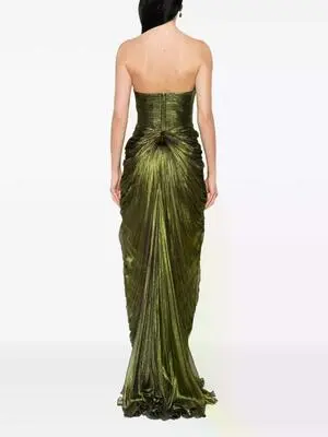 IRIS SERBAN Leave" Maxi Dress
