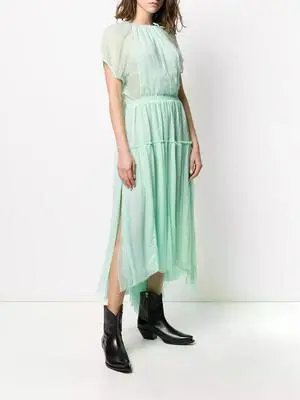 DIESEL® D-tangi Crepe Maxi Dress