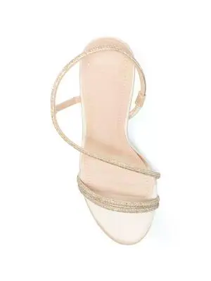 TWENTY FOURHAITCH Flamenco Crystal Embellished Sandals
