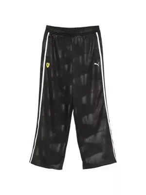 PUMA X Scuderia Ferrari T7 Logo Detail Track Pants - Black