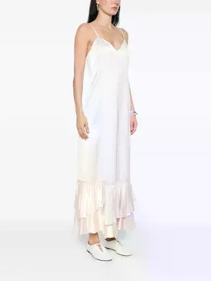 JIL SANDER Ruffled Slip Dress