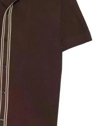 BOSS Knitted Button Shirt