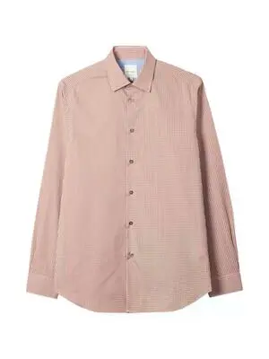 Paul Smith Check-pattern Shirt - Orange