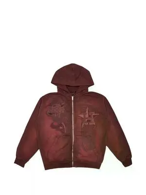 TRAVIS SCOTT Cactus Jack Fanatics 2025 'rep Your City' Houston Hoodie - Brown