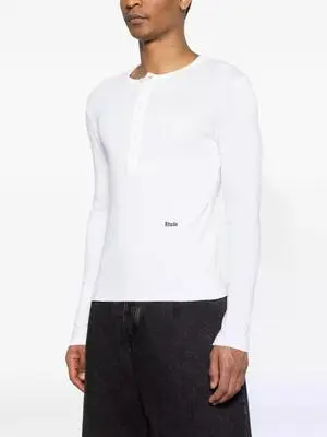 Rhude Button-up Long-sleeve T-shirt