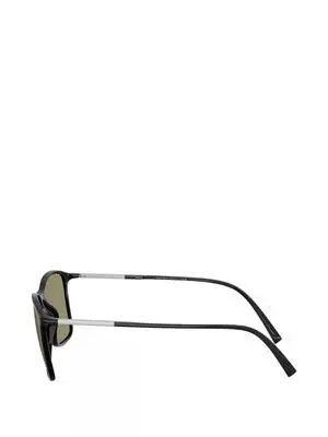 Giorgio Armani Square Frame Sunglasses - Black