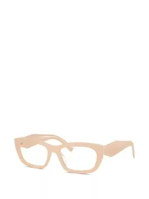 Prada Geometric Frame Eyeglasses