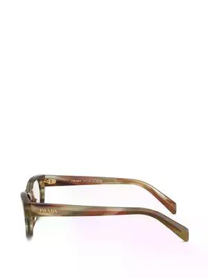 Prada Triangle Stud Oval Sunglasses