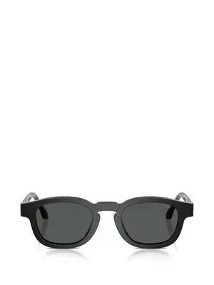 Giorgio Armani Round-frame Sunglasses - Black