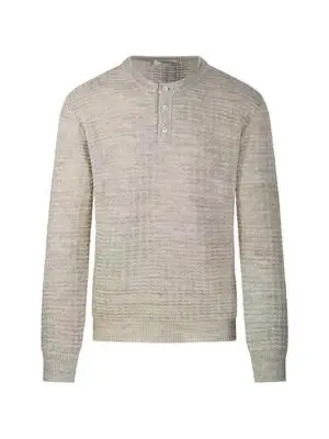 ROBERTO COLLINA Buttoned Knitted Sweater