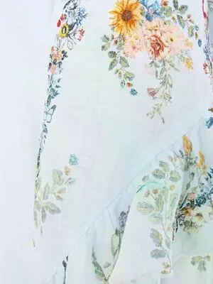 Camilla Seville Sweetheart Frill Detail Button Shirt