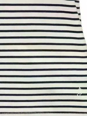 JW Anderson Striped Tie-sleeve T-shirt - Neutrals