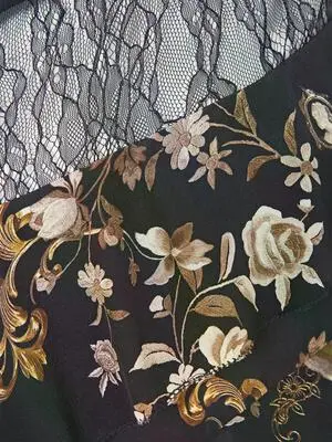 Camilla Flamenco Folklore Frill Paneled Maxi Dress