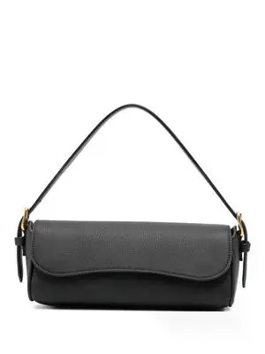 J & M DAVIDSON Bonny Flap Tote Bag - Black