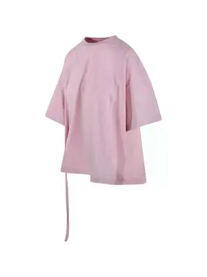NUDE Drawstring T-shirt - Pink