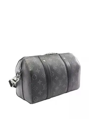 LOUIS VUITTON Monogram Eclipse City Keepall Crossbody Bag
