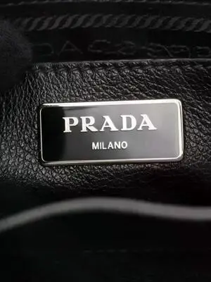 Prada 2013-2026 Glace Calf Flap Shoulder Bag