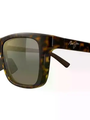 Maui Jim Rectangular Sunglasses - Brown
