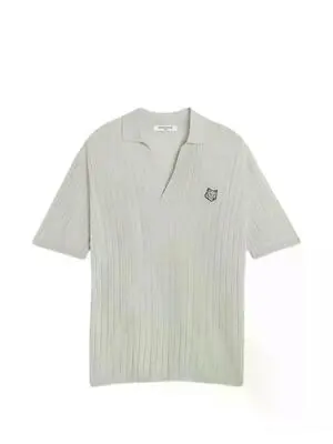 Maison Kitsuné Fox Head Ribbed T-shirt