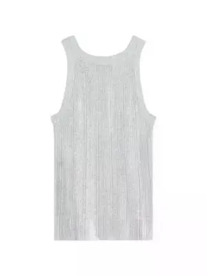 Maison Kitsuné Baby Fox Ribbed Tank Top