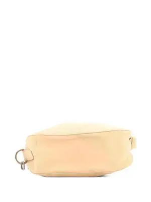Burberry Knight Leather Shoulder Bag - Neutrals