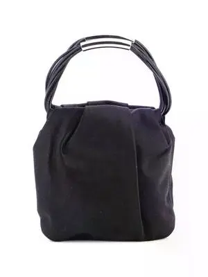 Saint Laurent Pochon Mini Satchel Bag - Black