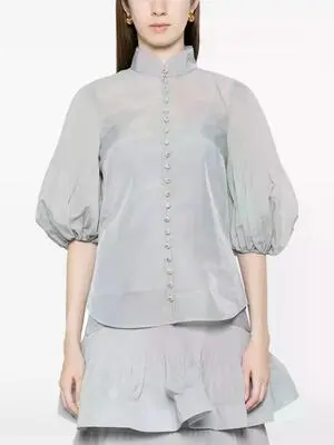 Zimmermann Bishop-sleeved Blouse